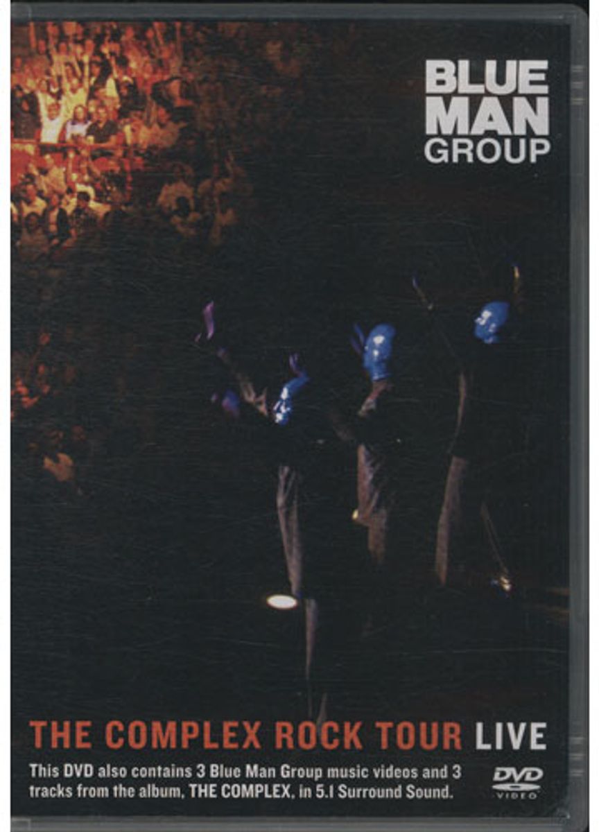Dvd Musicais Blue Man Group - The Complex Rock Tour Live | Item de ...