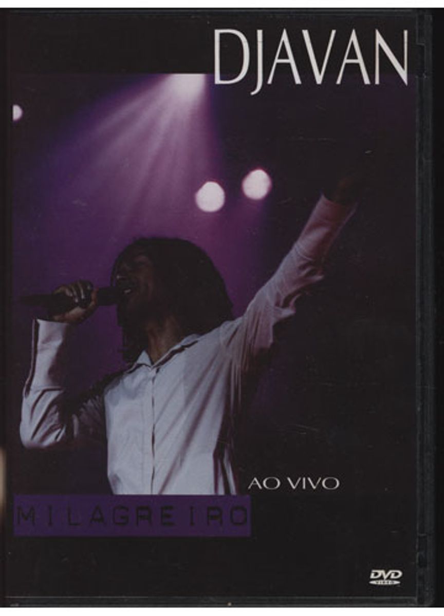 Dvd Musicais Djavan - Milagreiro - Ao Vivo *encarte* | Item de Música ...