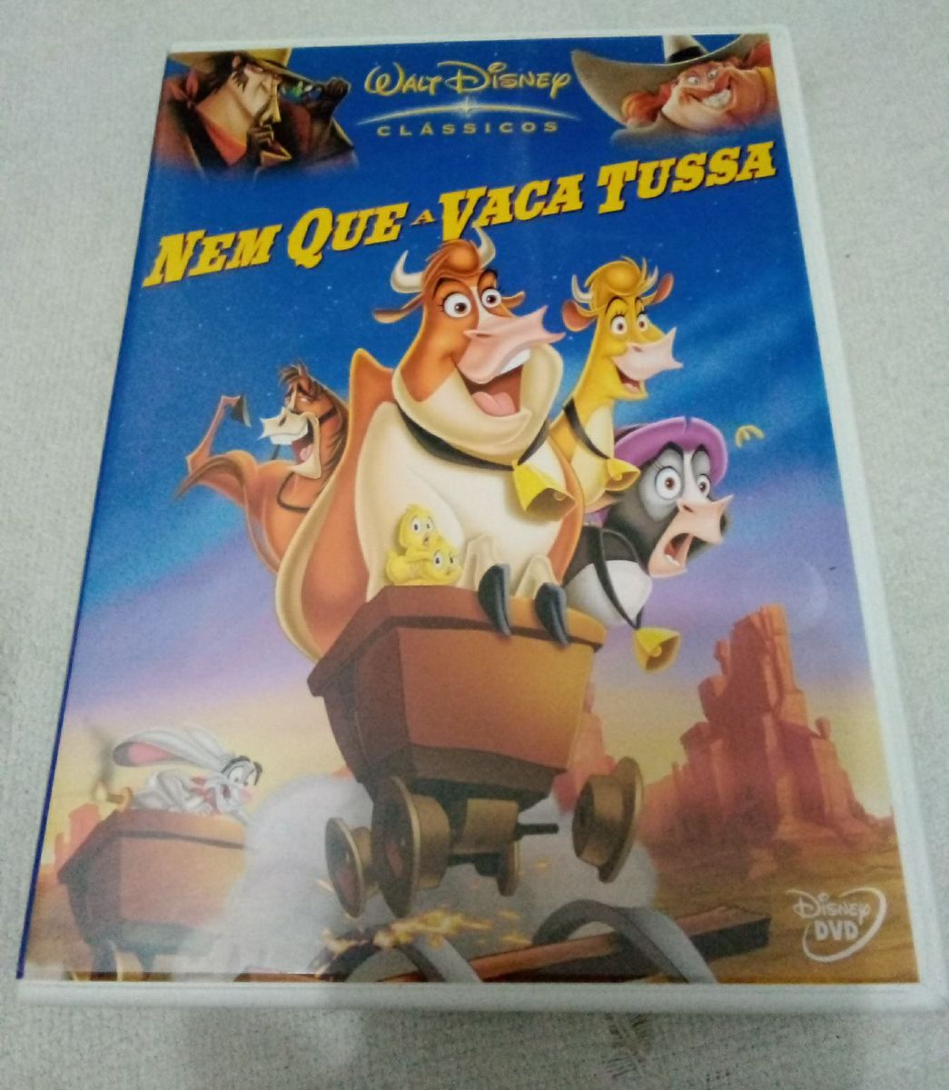 Dvd Nem Que a Vaca Tussa Disney Clássicos | Filme e Série Disney Usado ...