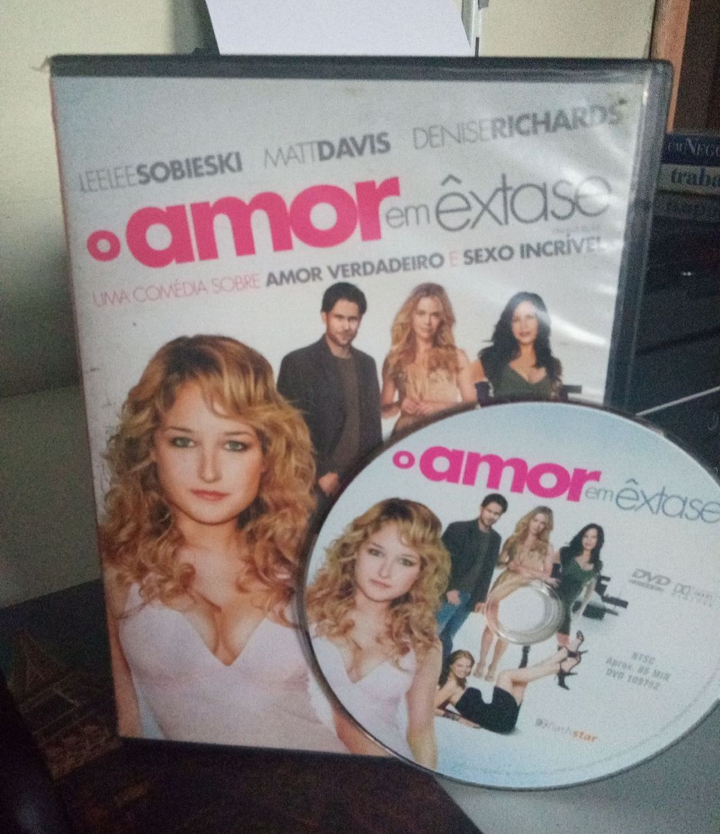 Dvd - O Amor em Êxtase | Filme e Série Dvd Nunca Usado 63905813 | enjoei