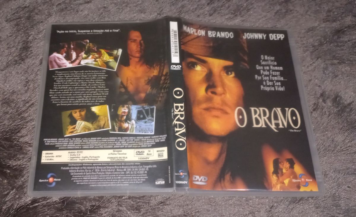 Dvd O Bravo ( Jonny Depp , Marlon Brando ) | Filme e Série Dvd Usado ...