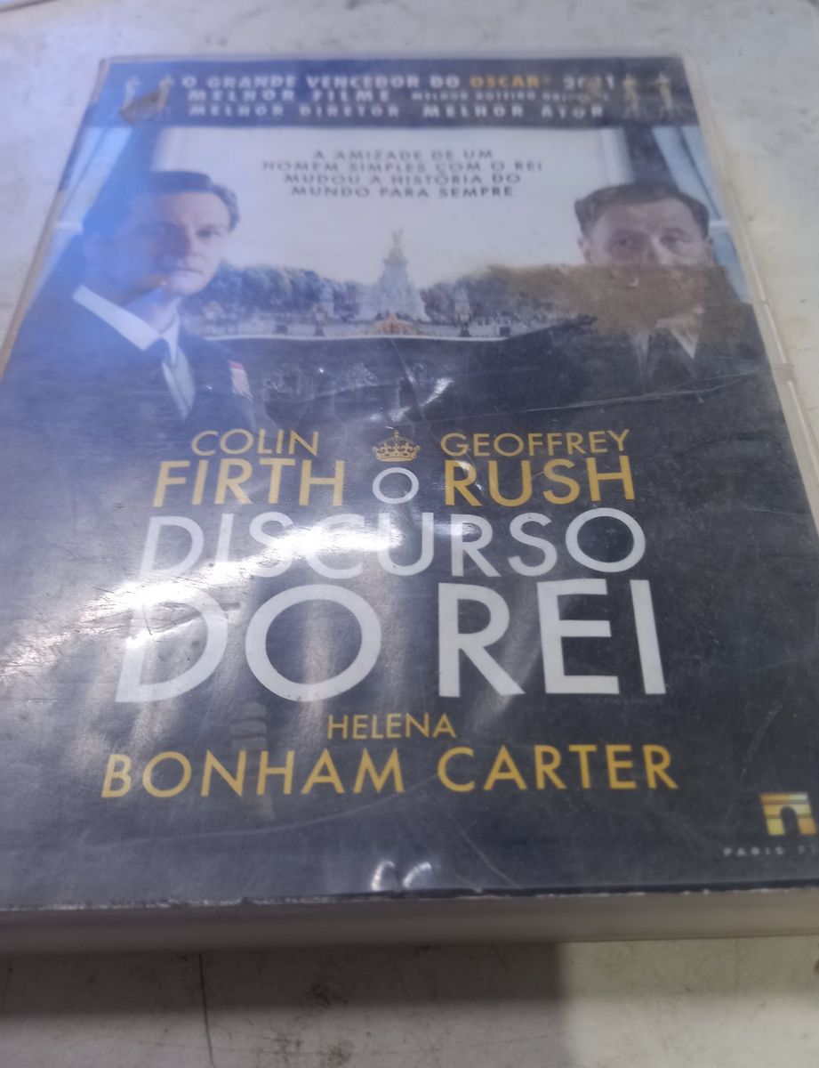 Dvd O Discurso do Rei Colin Firth | Filme e Série Dvd Usado 55512000 ...