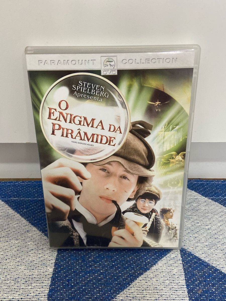 Dvd O Enigma da Pirâmide, de Steven Spielberg, Young Sherlock Holmes ... Dvd O Enigma da Pirâmide, de Steven Spielberg, Young Sherlock Holmes ...