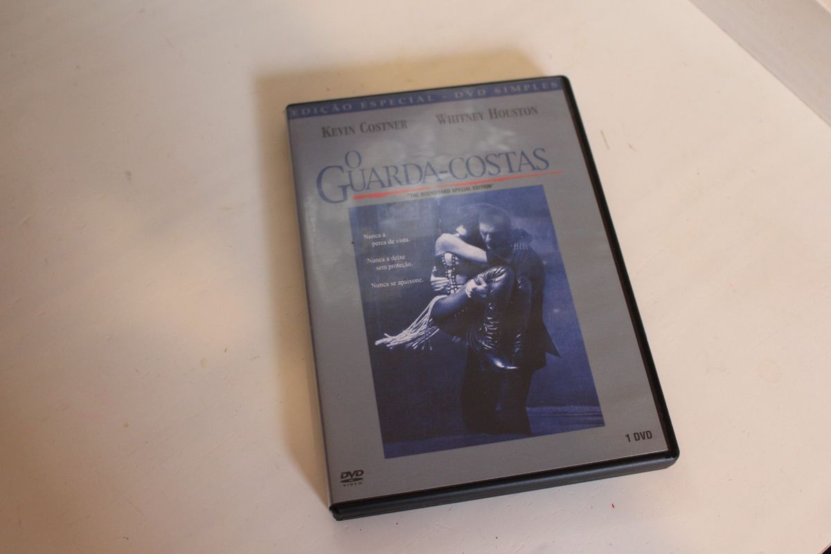 Dvd O Guarda Costas, Whitney Houston, Kevin Costner, 1992 | Filme e ...