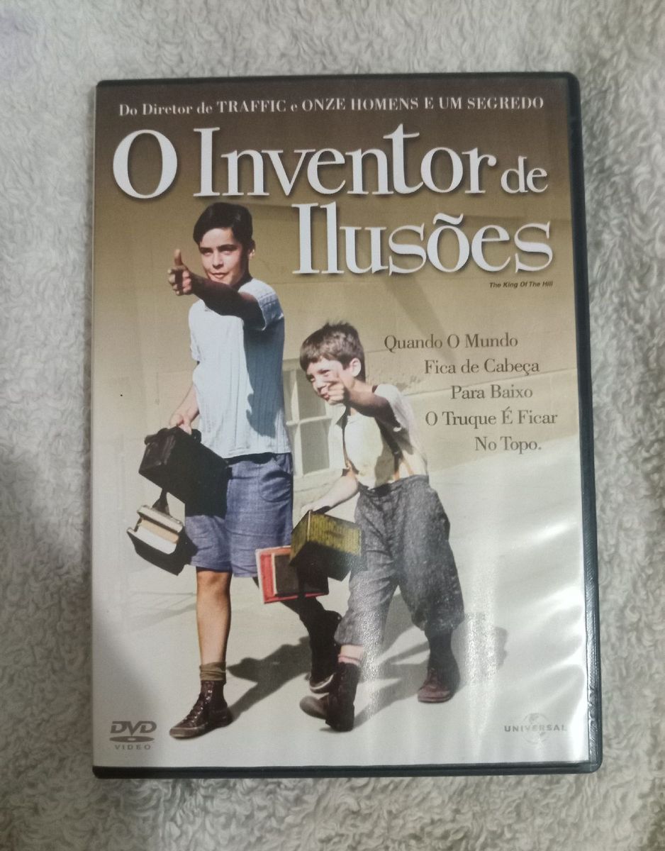 Dvd O Inventor de Ilusões - Um Filme de Steven Soderbergh | Item de ...