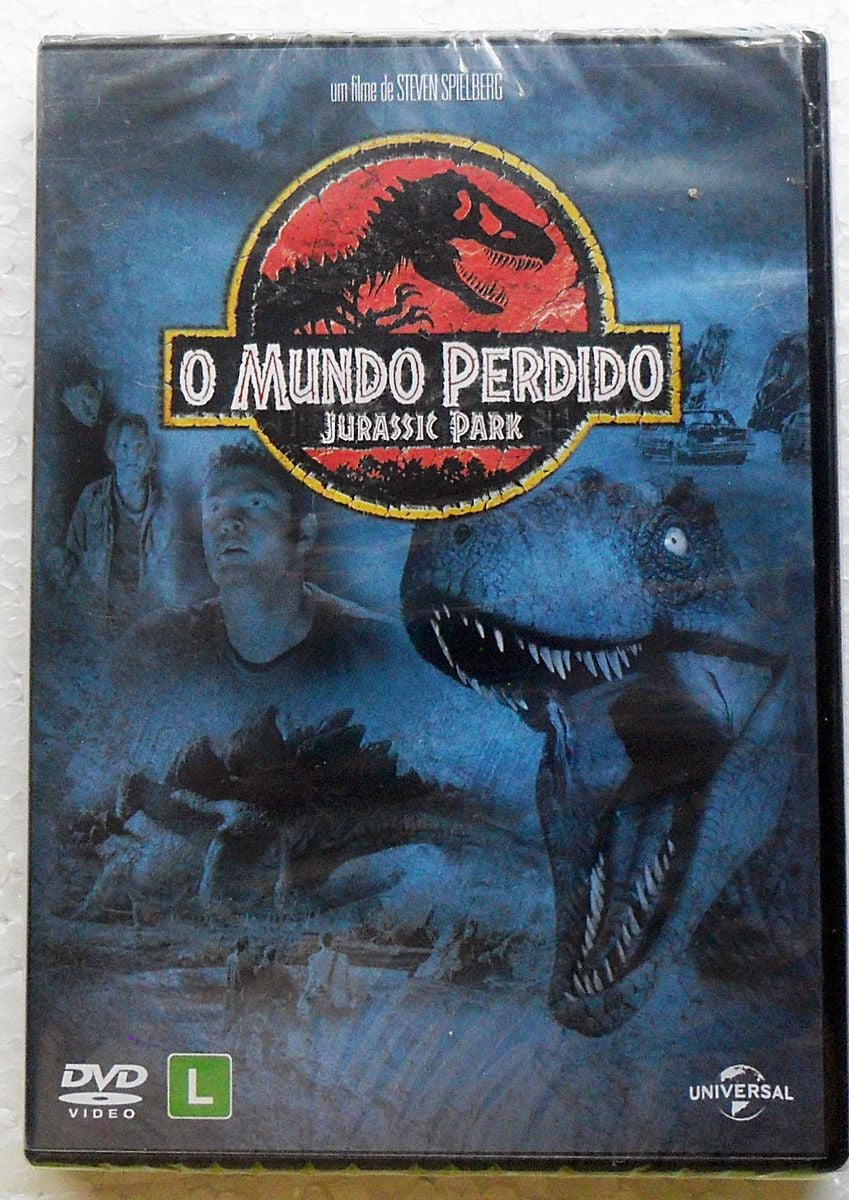 Dvd O Mundo Perdido Jurassic Park | Filme e Série Nunca Usado 52932258 ...