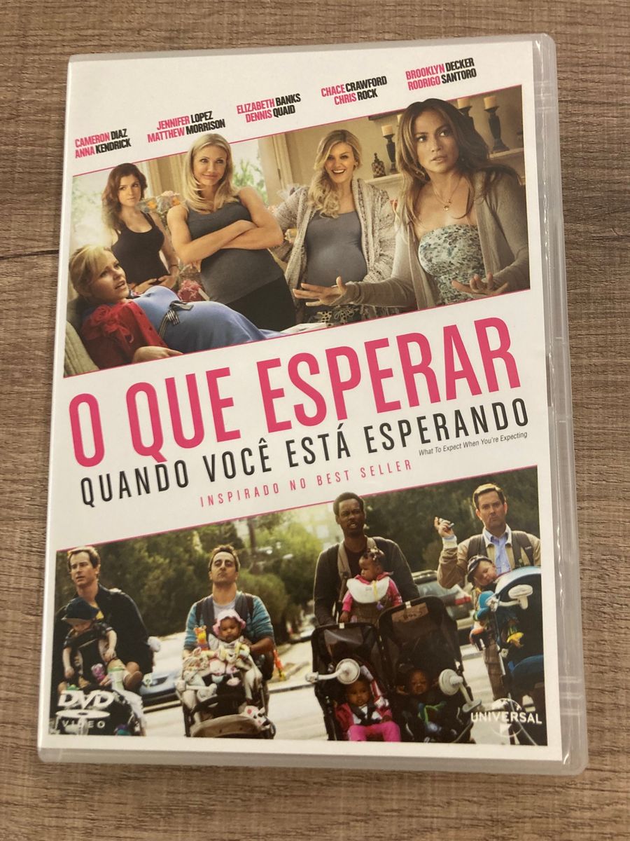 Dvd O Que Esperar Quando Você Está Esperando | Filme e Série Dvd Usado ...