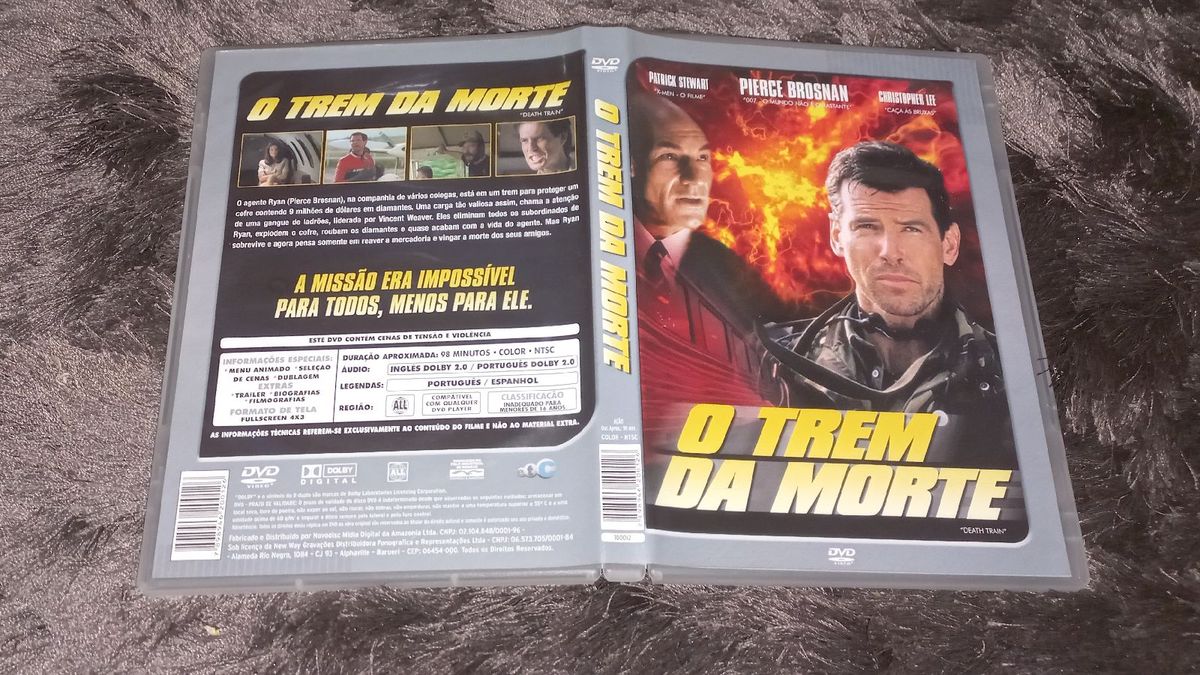 Dvd O Trem da Morte | Filme e Série Dvd Usado 74725721 | enjoei
