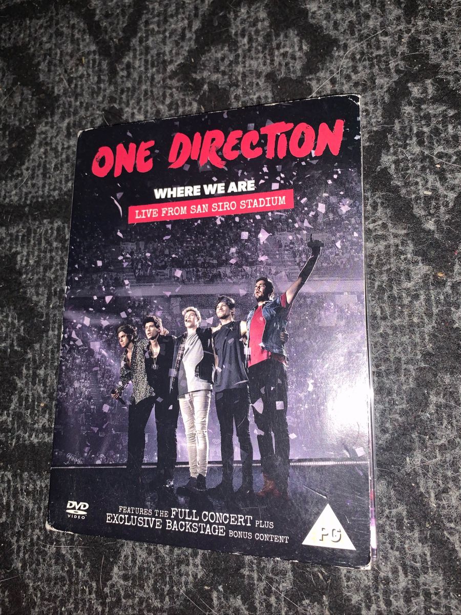 Dvd One Direction Where We Are Live From San Siro Stadium | Item de ...
