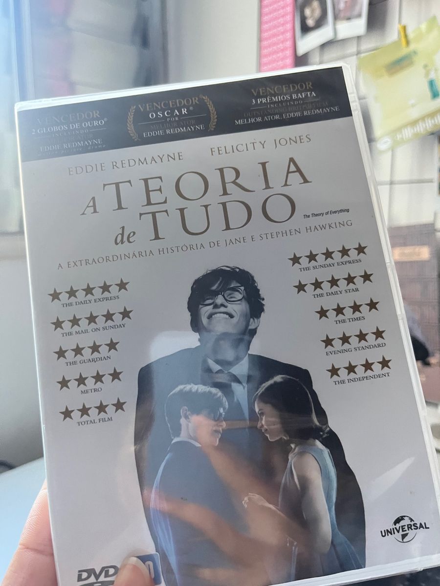 Dvd Original a Teoria de Tudo | TV e Display Dvd Nunca Usado 85748648 ...