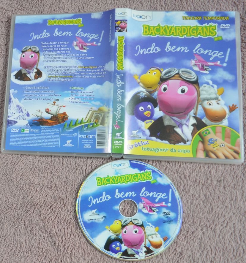 Dvd Original Backyardigans Indo Bem Longe! | Filme e Série Usado ...