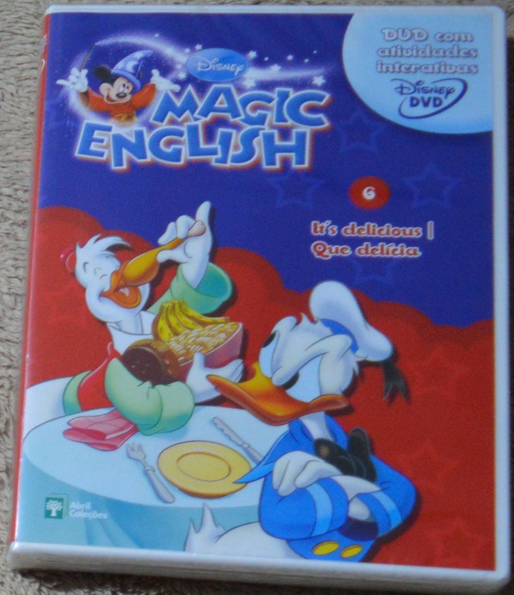Dvd Original Disney Magic English 6 It´s Delicious / Que Delícia ...