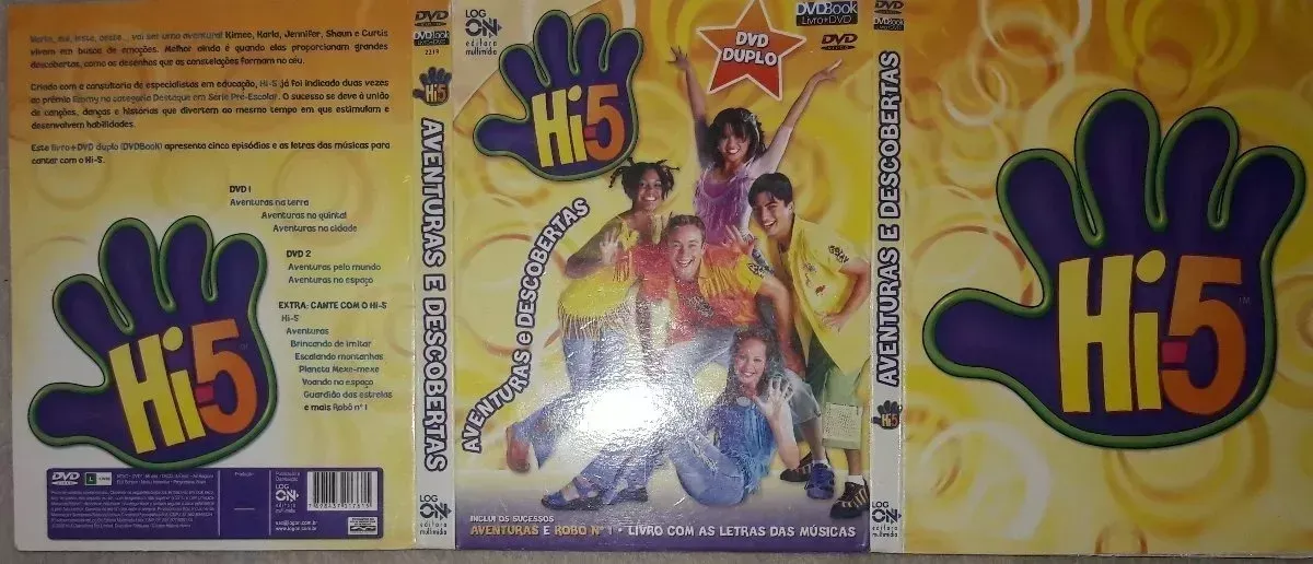 Dvd Original (duplo) Hi-5 Aventuras e Descobertas Lacrado | Item de ...