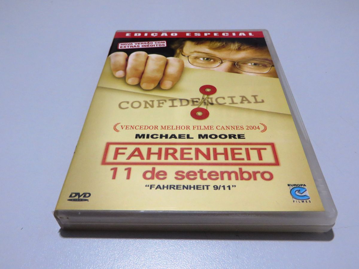 Dvd Original Fahrenheit 11 de Setembro - Nova Versão | Filme e Série ...