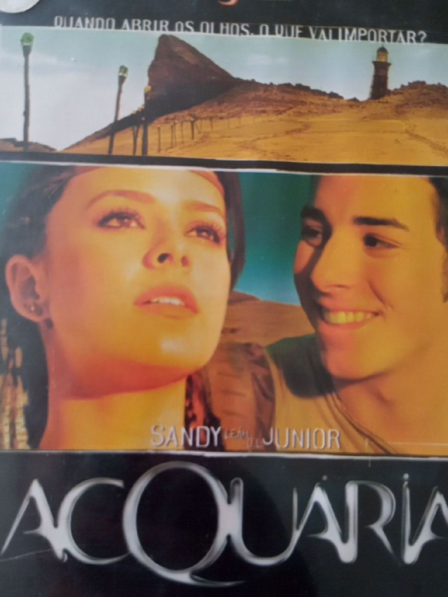 Dvd Original Filme Aquária! Sandy e Junior! Original! | Filme e Série ...