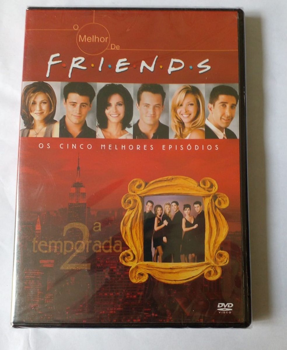 Dvd Original - Friends - Os Cinco Melhores Episódios - Novo Lacrado ...