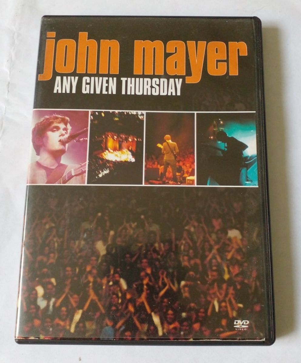 Dvd Original - John Mayer - Any Given Thursday | Filme e Série Usado ...