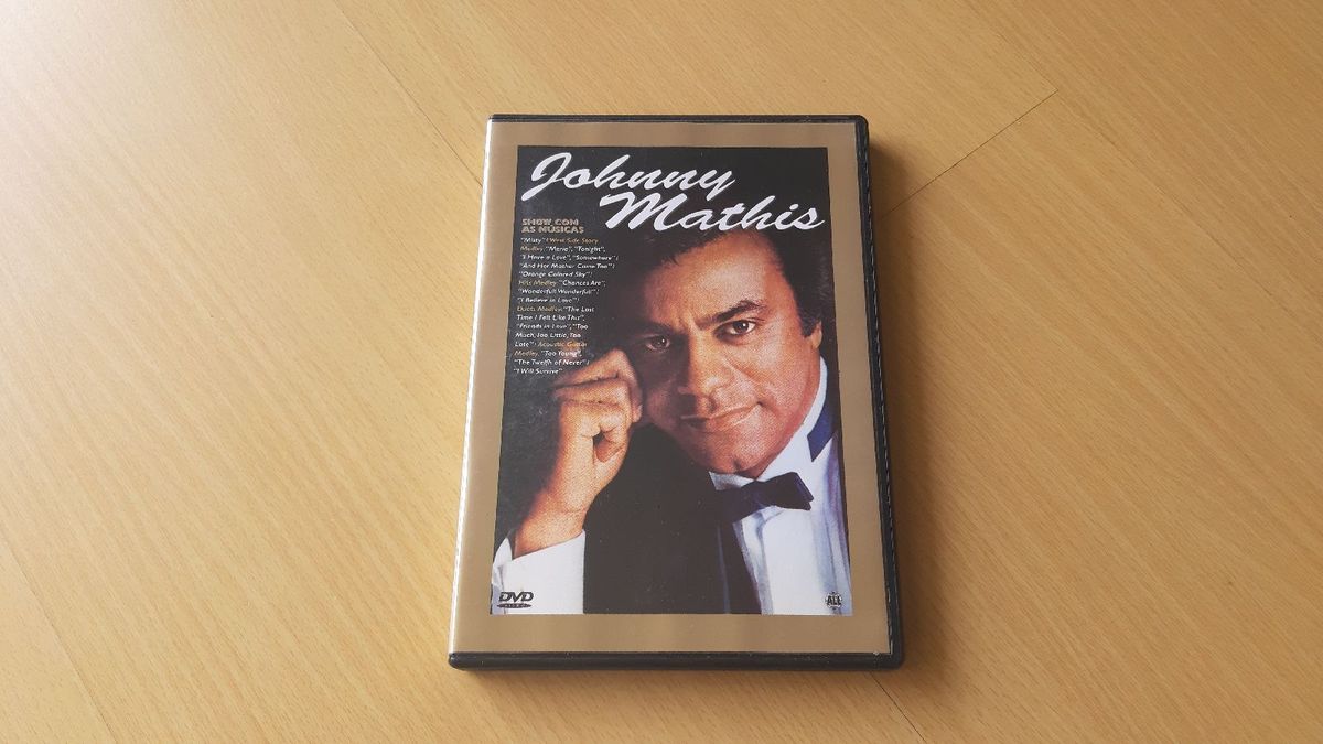 Dvd Original Johnny Mathis | Item de Música Dvd Usado 58751931 | enjoei