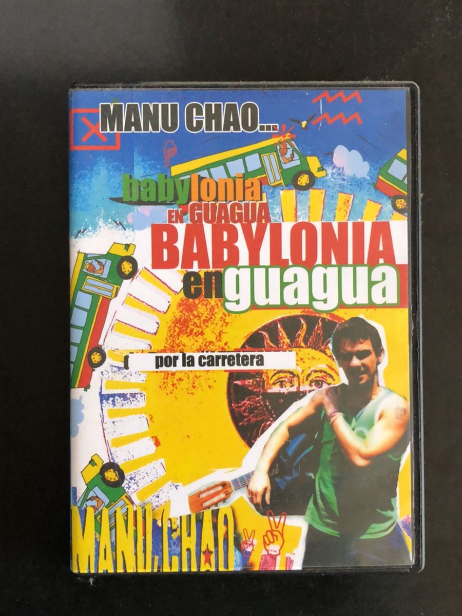 Dvd Original Manu Chao - Babylonia em Guardia | Item de Música Dvd ...