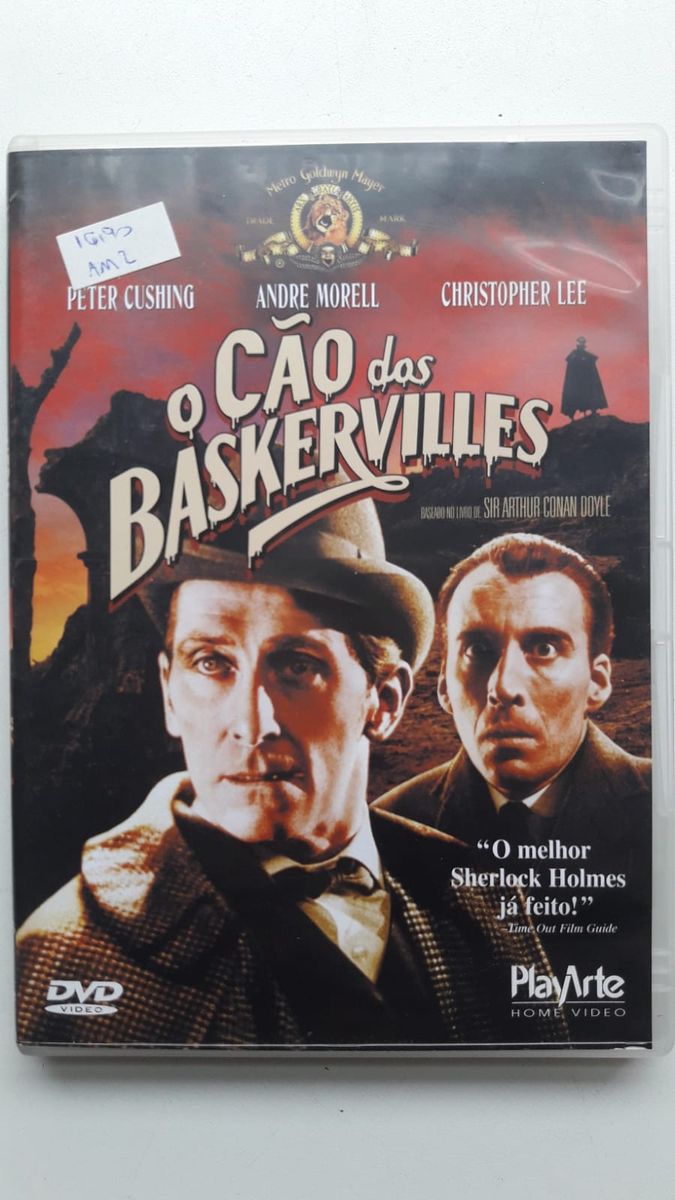 Dvd Original - O Cão Dos Baskervilles | Filme e Série Usado 78599999 | enjoei