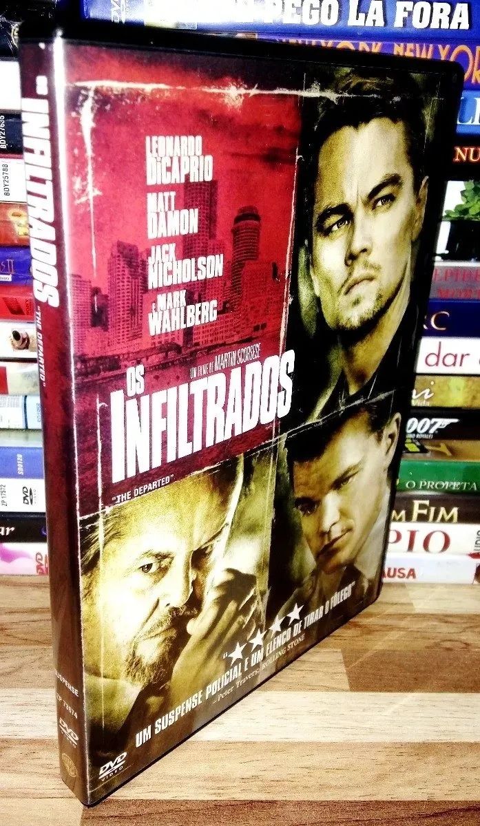 Dvd Original - Os Infiltrados - Dublado - Leonardo Dicaprio | Filme e ...