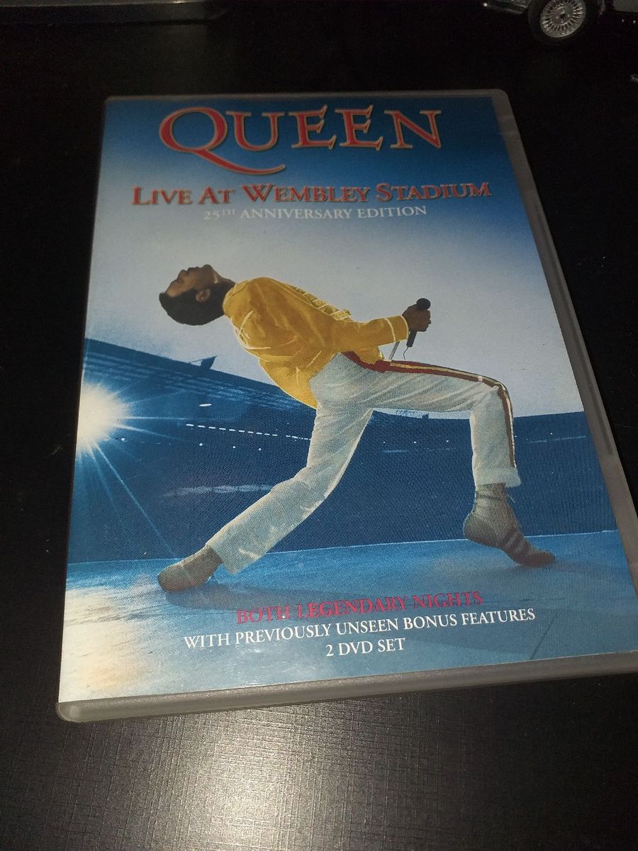 Dvd Original Queen Live At Wembley Stadium 25th Anniversary Edition - 2 ...