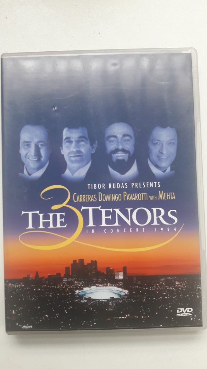 Dvd Original - The 3 Tenors In Concert 1994 | Filme e Série Usado 79637327 | enjoei