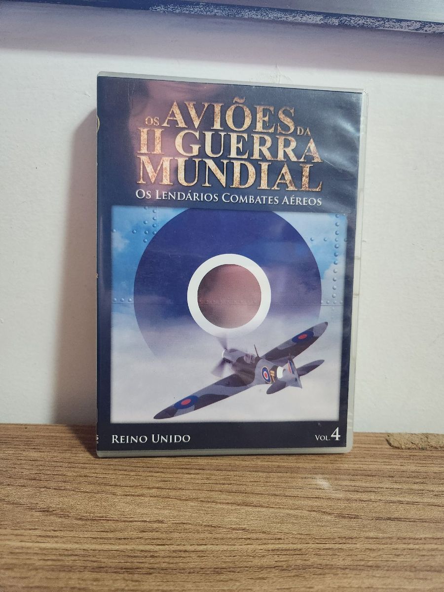Dvd Os Aviões da Ii Guerra Mundial Os Lendários Combates Aéreos ...