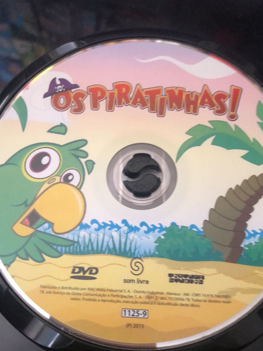 Dvd Os Piratinhas Lacrado | Calçado Infantil para Bebê Som Livre Usado ...