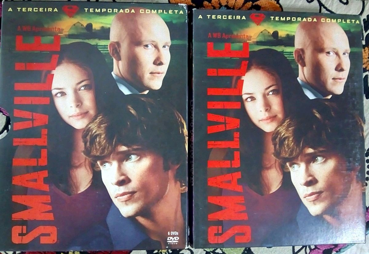 Dvd - Pack - Série - Smallville - Terceira Temporada Completa (2004 ...