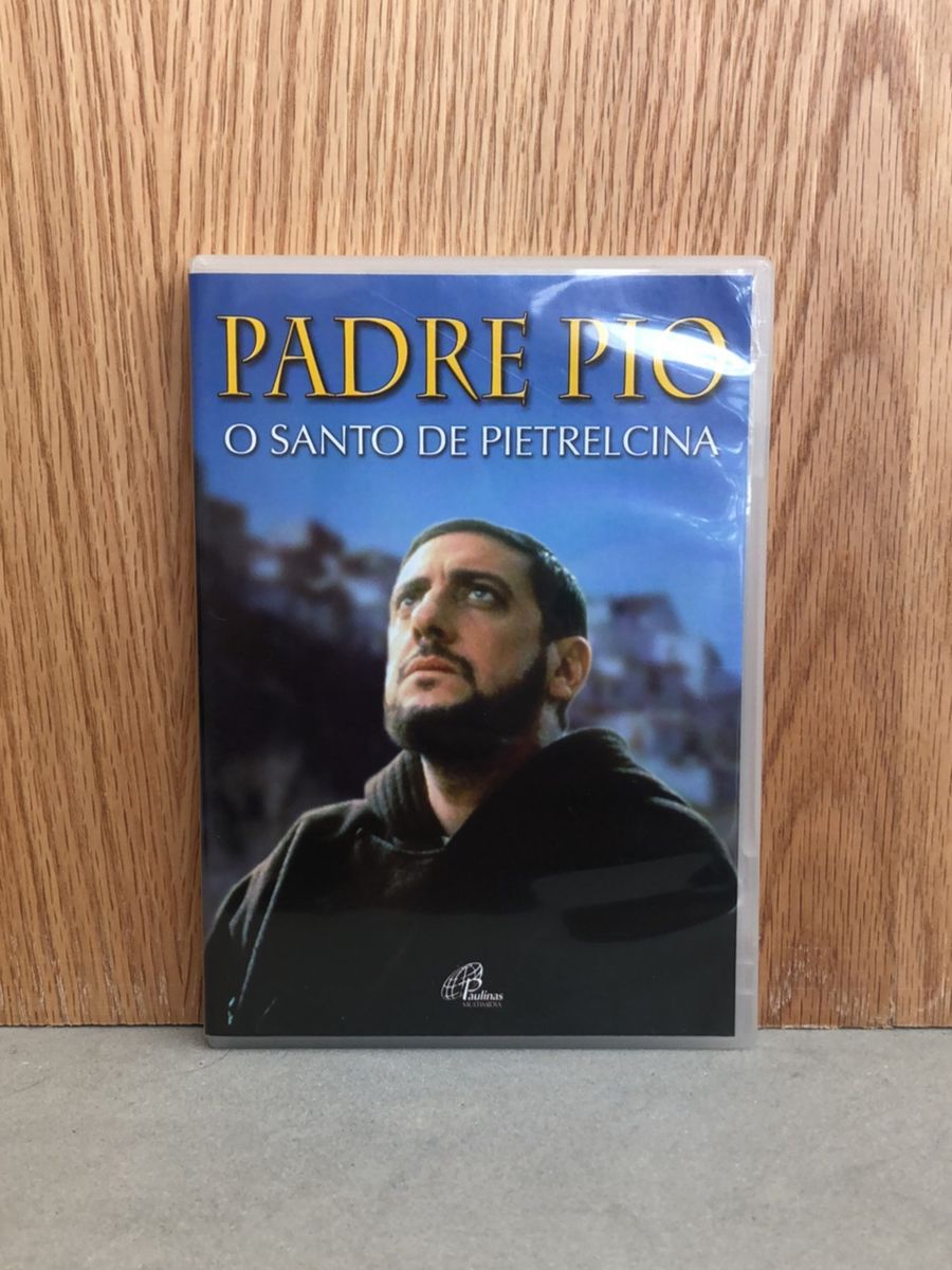 Dvd Padre Pio - O Santo de Pietrelcina | Filme e Série Dvd Usado ...