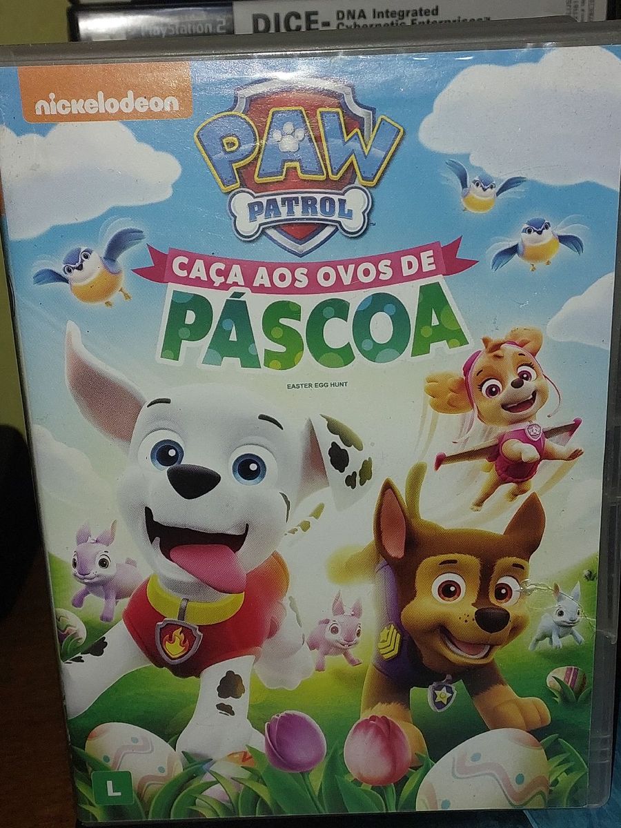 Dvd Patrulha Canina - Caça Aos Ovos de Páscoa | Brinquedo Paramount ... Dvd Patrulha Canina - Caça Aos Ovos de Páscoa | Brinquedo Paramount ...