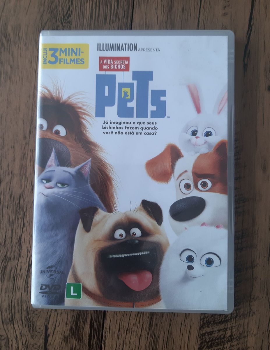 Dvd Pets a Vida Secreta Dos Bichos | Filme e Série Dvd Usado 45661087 ...