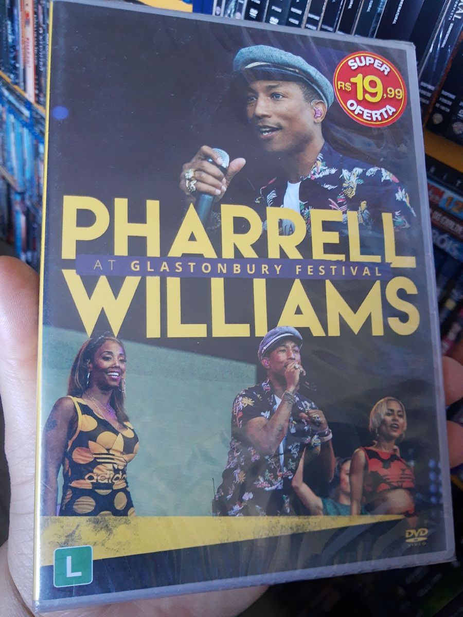 Dvd Pharrell Williams At Glastonbury Festival (novo Lacrado) | Filme e ...