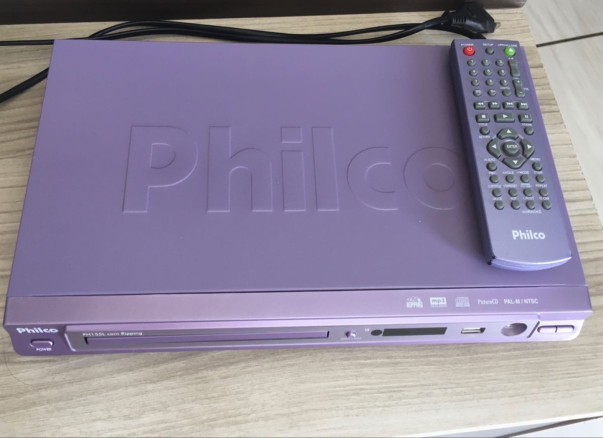 Dvd Philco Lilás | Item Info & Eletro Philco Usado 52391889 | enjoei