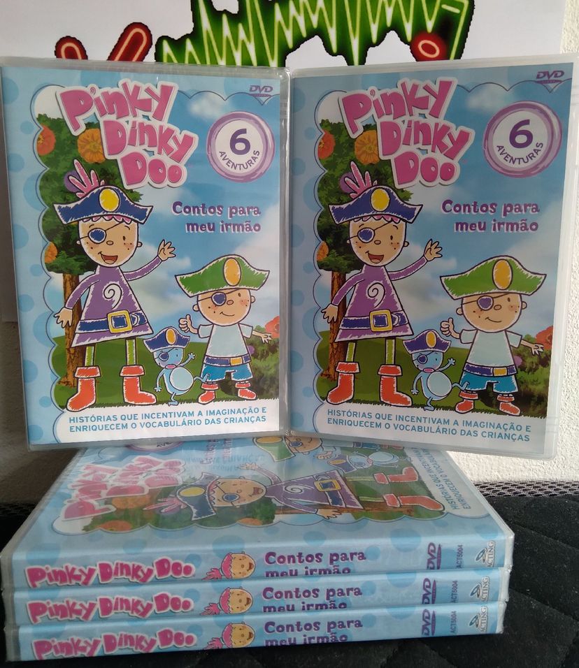Dvd Pink Dinky Doo | Filme e Série Dvd Pinky Dinky Doo Nunca Usado ...