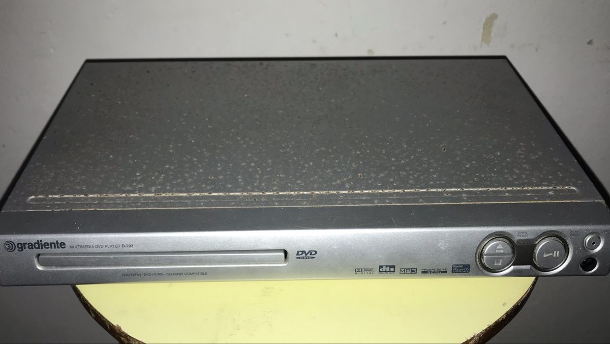 Dvd Player Gradiente | Item Info & Eletro Gradiente Usado 62146724 | enjoei