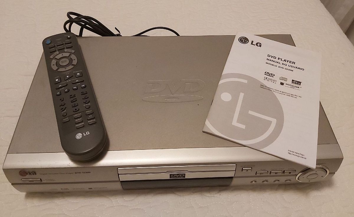 Dvd Player - Lg - Dvd 323o N | TV e Display Lg Usado 42418992 | enjoei