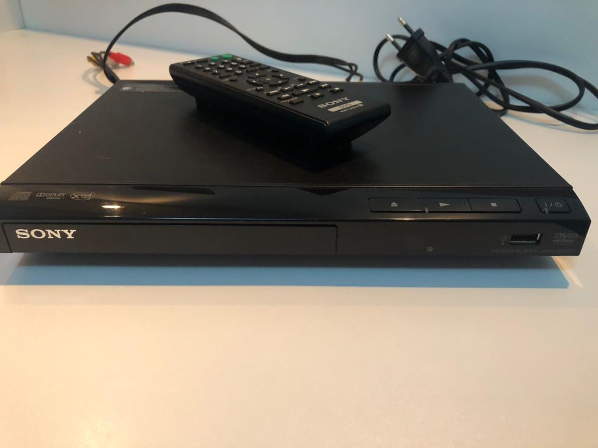 Dvd Player Sony com Entrada Usb | Item Info & Eletro Sony Usado ...