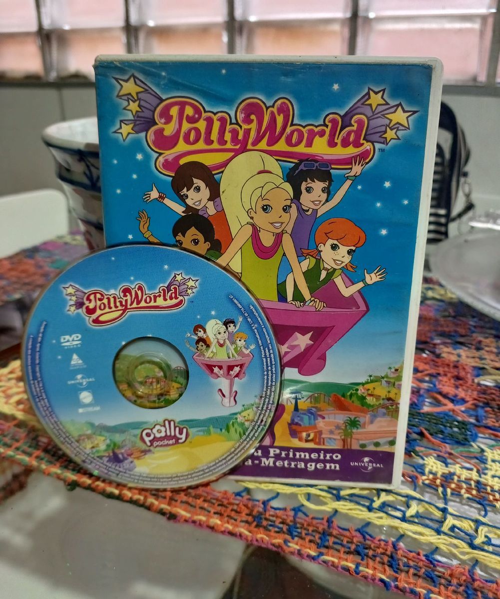Dvd - Polly World em Seu Primeiro Longa Metragem Original | Filme e ...