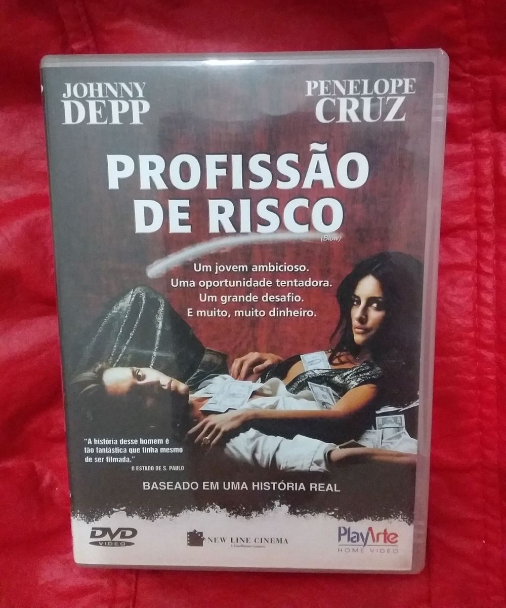 Dvd Profissão de Risco Johnny Depp | Filme e Série Dvd Usado 62604152 ...