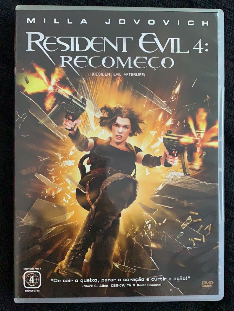 Dvd Resident Evil 4: Recomeço | Filme e Série Dvd Usado 48278602 | enjoei