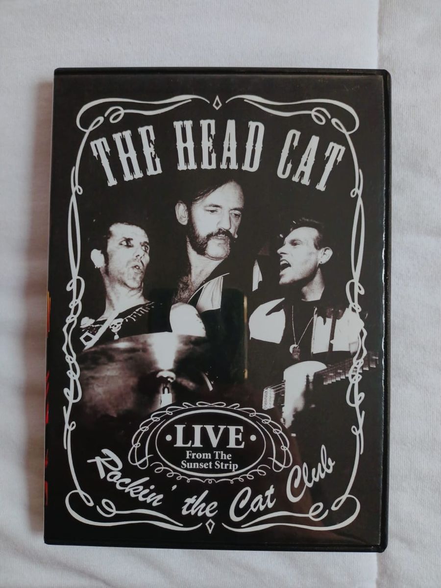 Dvd - "rockin' The Cat Club" - The Head Cat (motörhead/stray Cats ...