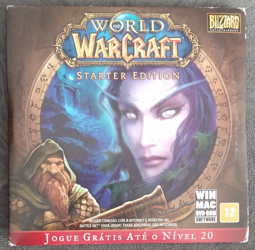 Dvd-rom Jogo Pc The World Of Warcraft Starter Edition Original Lacrado ...