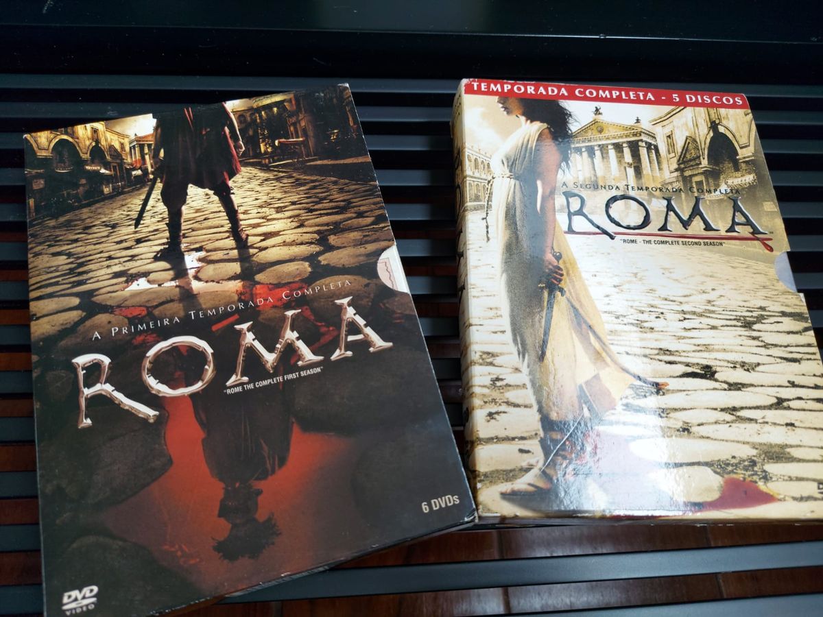 Dvd Roma - Serie Completa - Temp 1 e 2 | Filme e Série Usado 64622115 ...