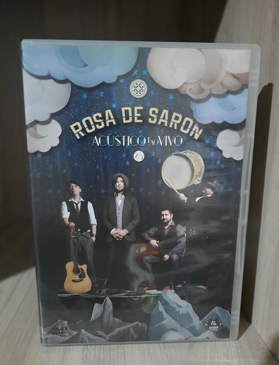 Dvd Rosa de Saron - Acústico e Ao Vivo 2/3 | Item de Música Rosa De Saron Usado 70727958 | enjoei