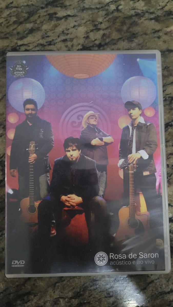 Dvd Rosa de Saron Acústico e Ao Vivo | Filme e Série Dvd Usado 68667332 | enjoei