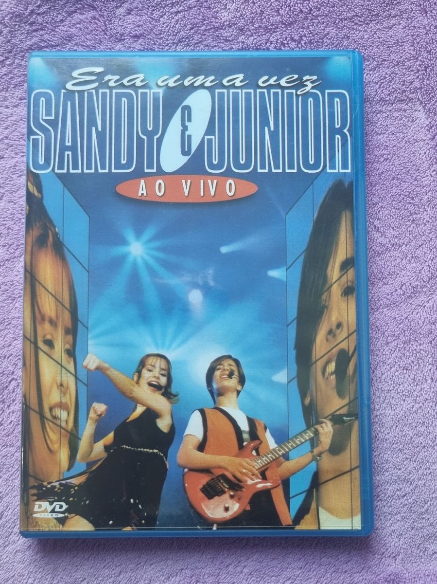 Dvd - Sandy e Junior: Era Uma Vez | Item de Música Sandy E Junior Usado ...