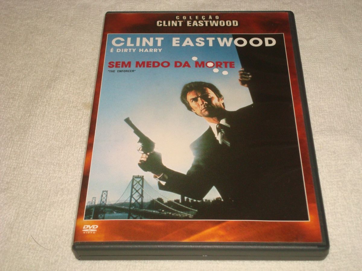 Dvd sem Medo da Morte Clint Eastwood Dvd Nacional e Original | Filme e ...