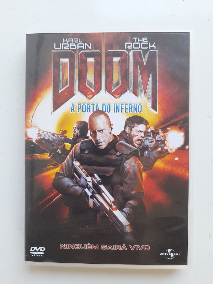 Dvd Seminovo do Filme ( Doom: a Porta do Inferno ) | Filme e Série Dvd ...